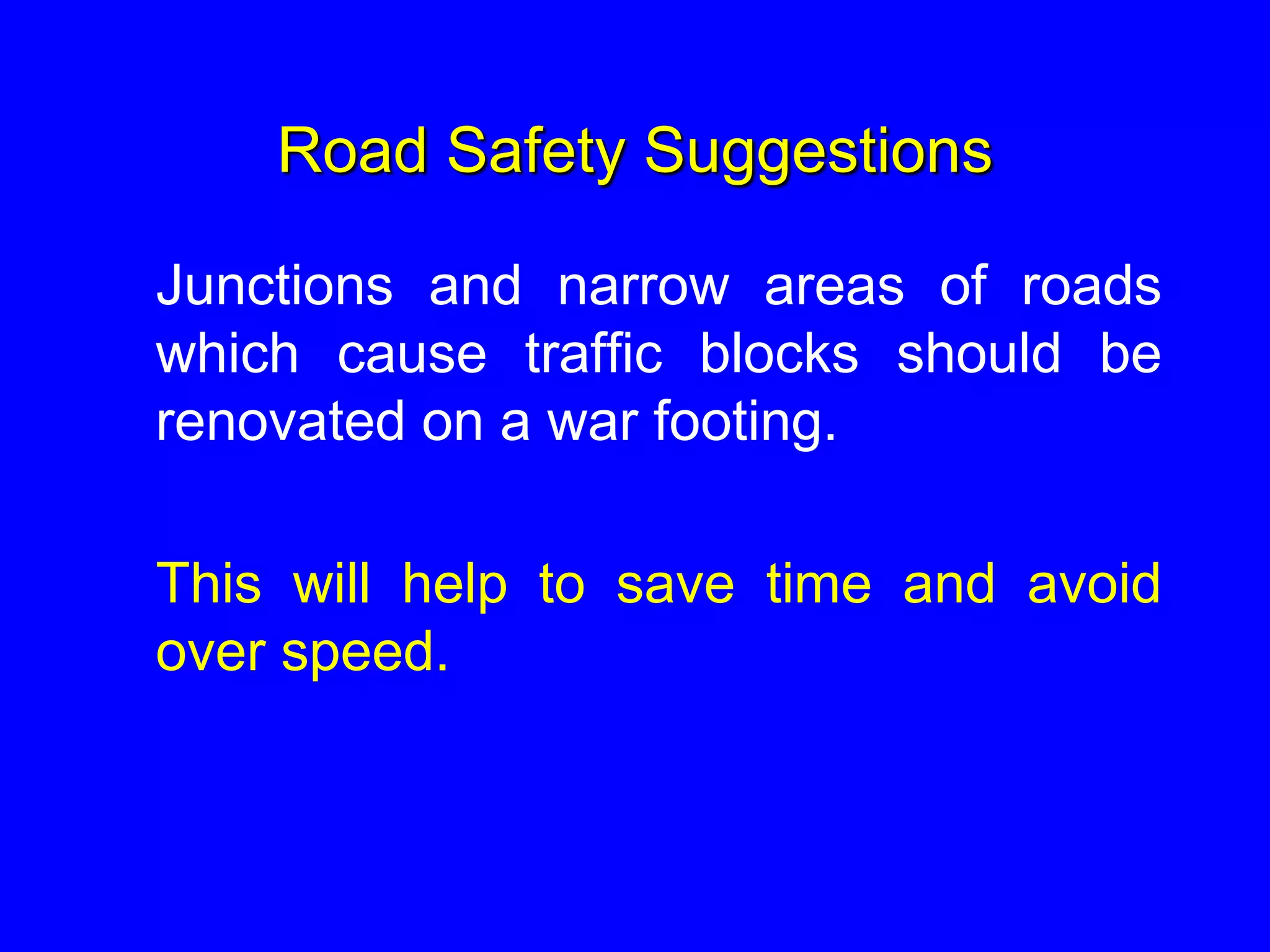 Road Safety PowerPoint Presentation | PPTX