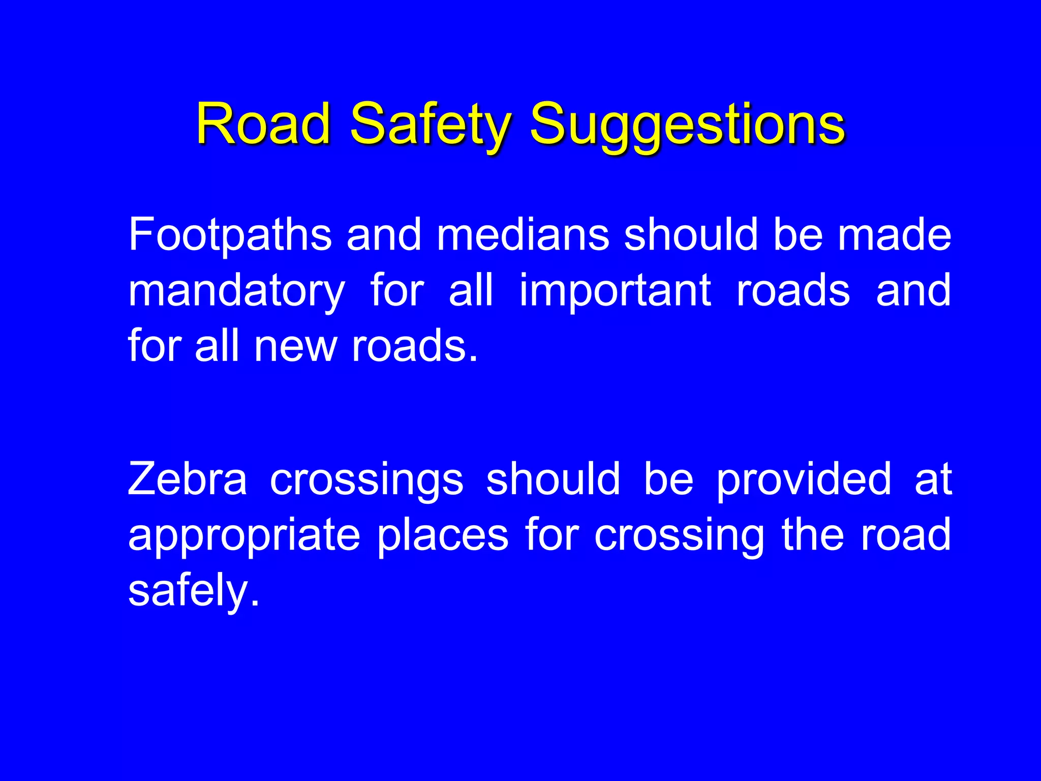 Road Safety PowerPoint Presentation | PPTX