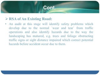 Road Safety Auditing | PPTX