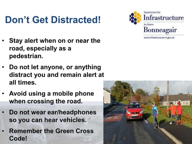 Road safety awareness presentation (key stage 2 keeping safe on the ...