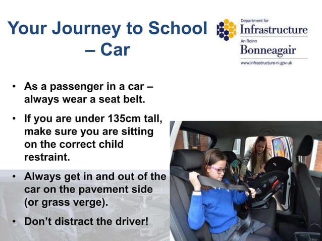 Road safety awareness presentation (key stage 2 keeping safe on the ...