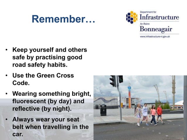 Road Safety Awareness Presentation (Key Stage 2 - Keeping Safe on the ...