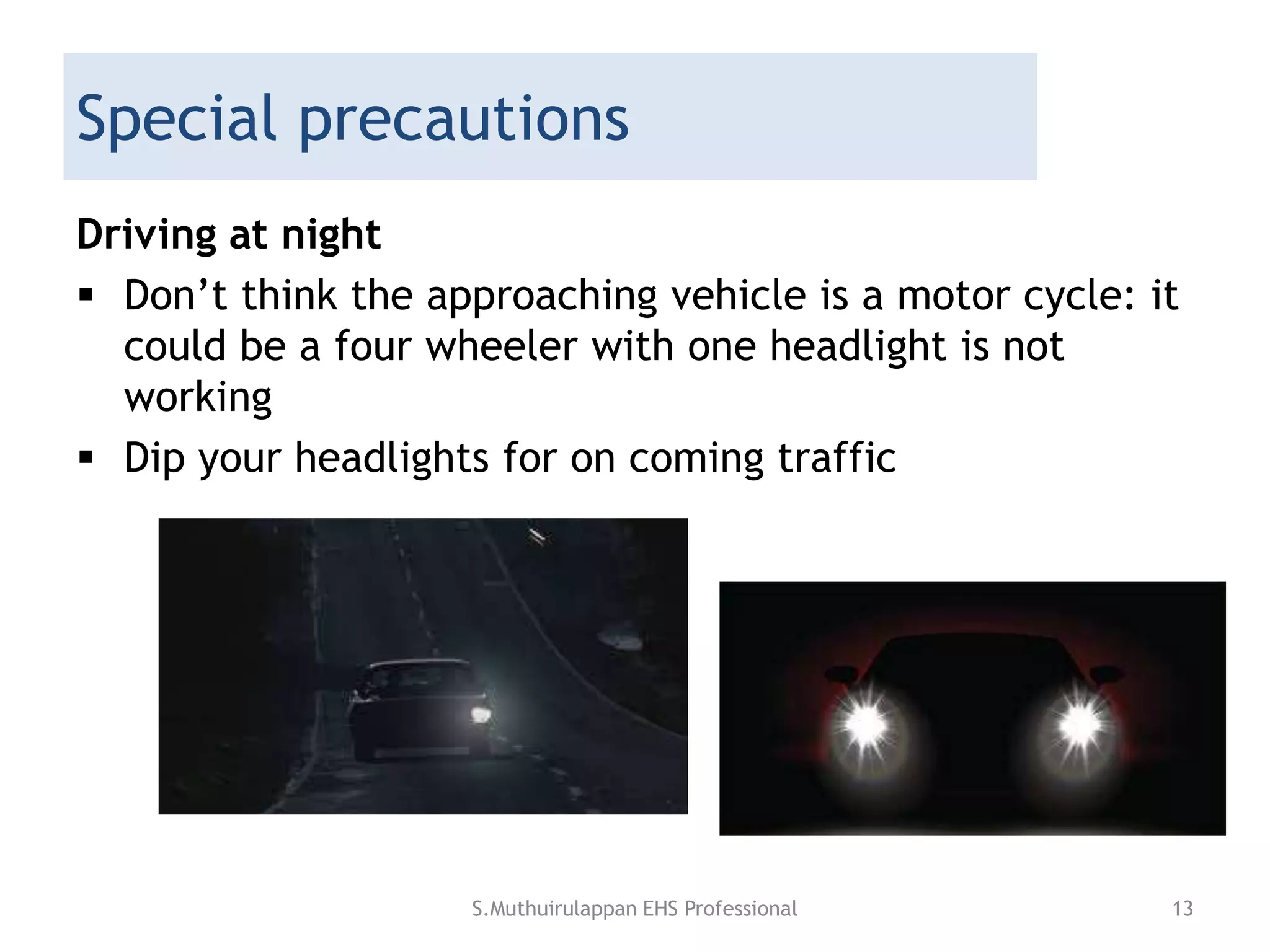 Road safety awarness training | PPTX