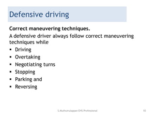 Road safety awarness training | PPTX