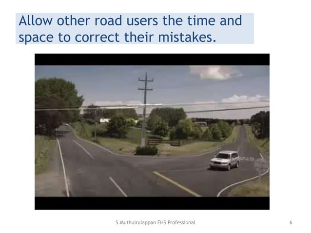 Road safety awarness training | PPTX