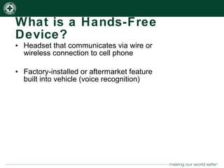 Road Safety (Cell Phones) | PPS