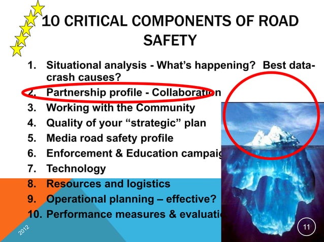 Road safety challenges & the importance of partnerships ray shuey | PPT