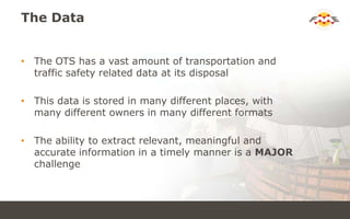 Road Safety Data Integration using FME | PPT