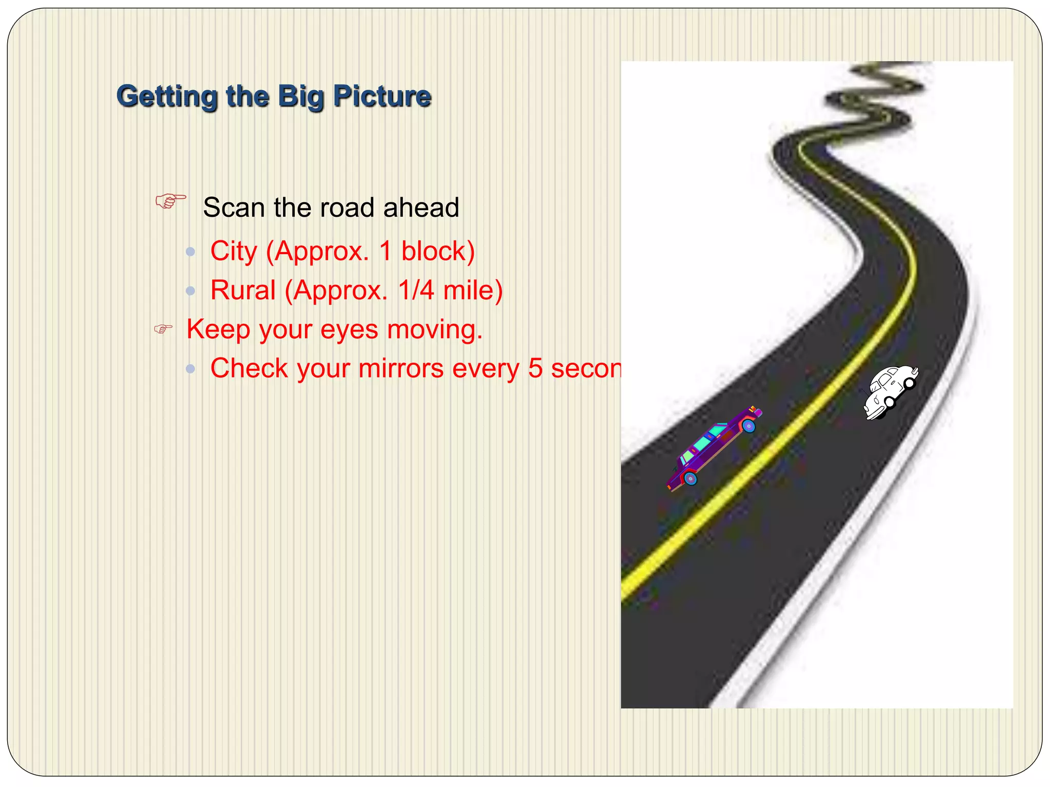 Road safety defensive driver`s driving training mannual | PPTX