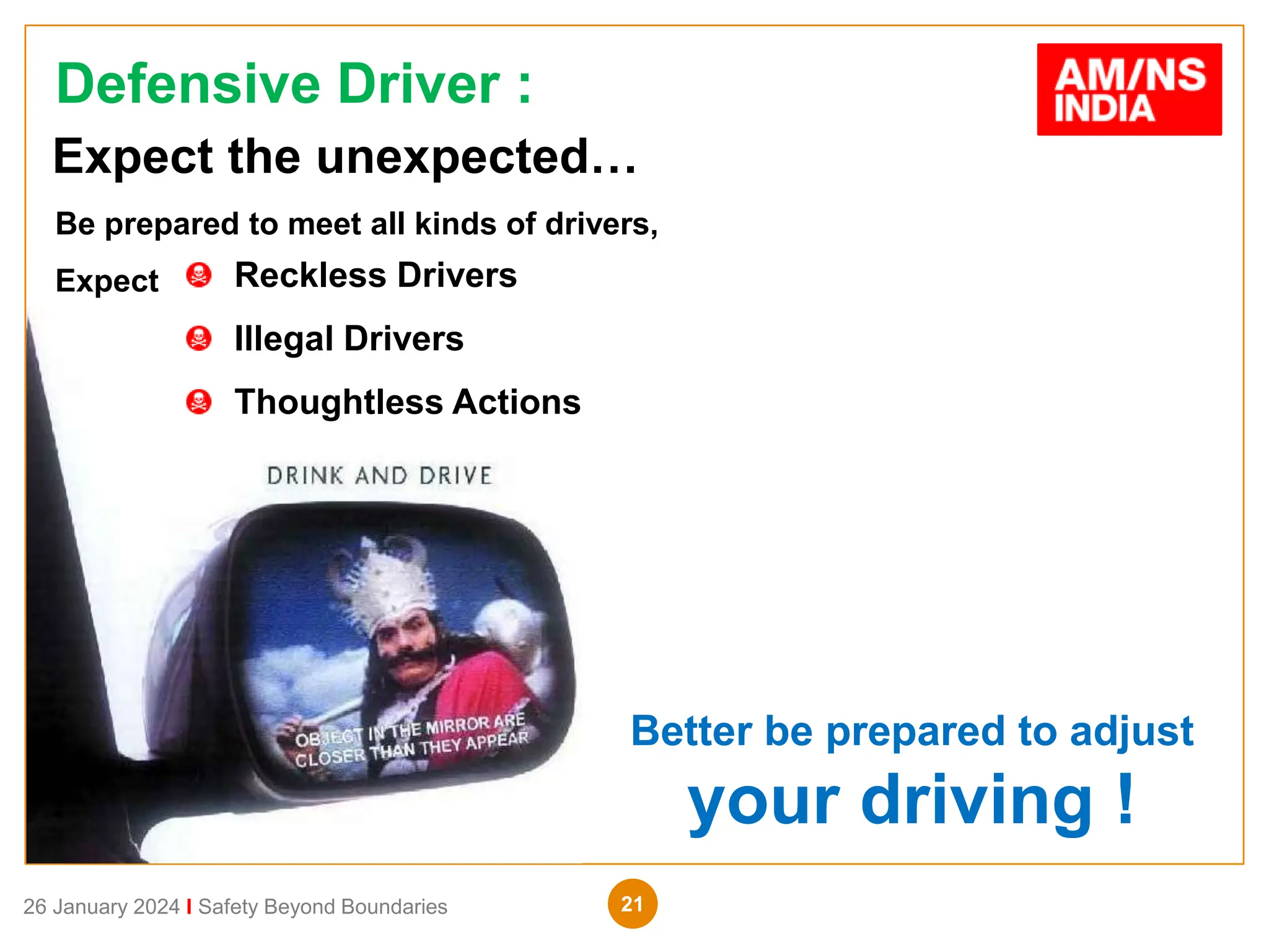 Road Safety & Defensive Driving Training | PPTX