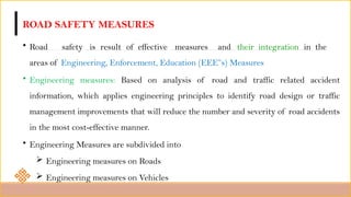 ROAD SAFETY ENGINEERING 1.Accident Investigation And Risk Management | PPTX