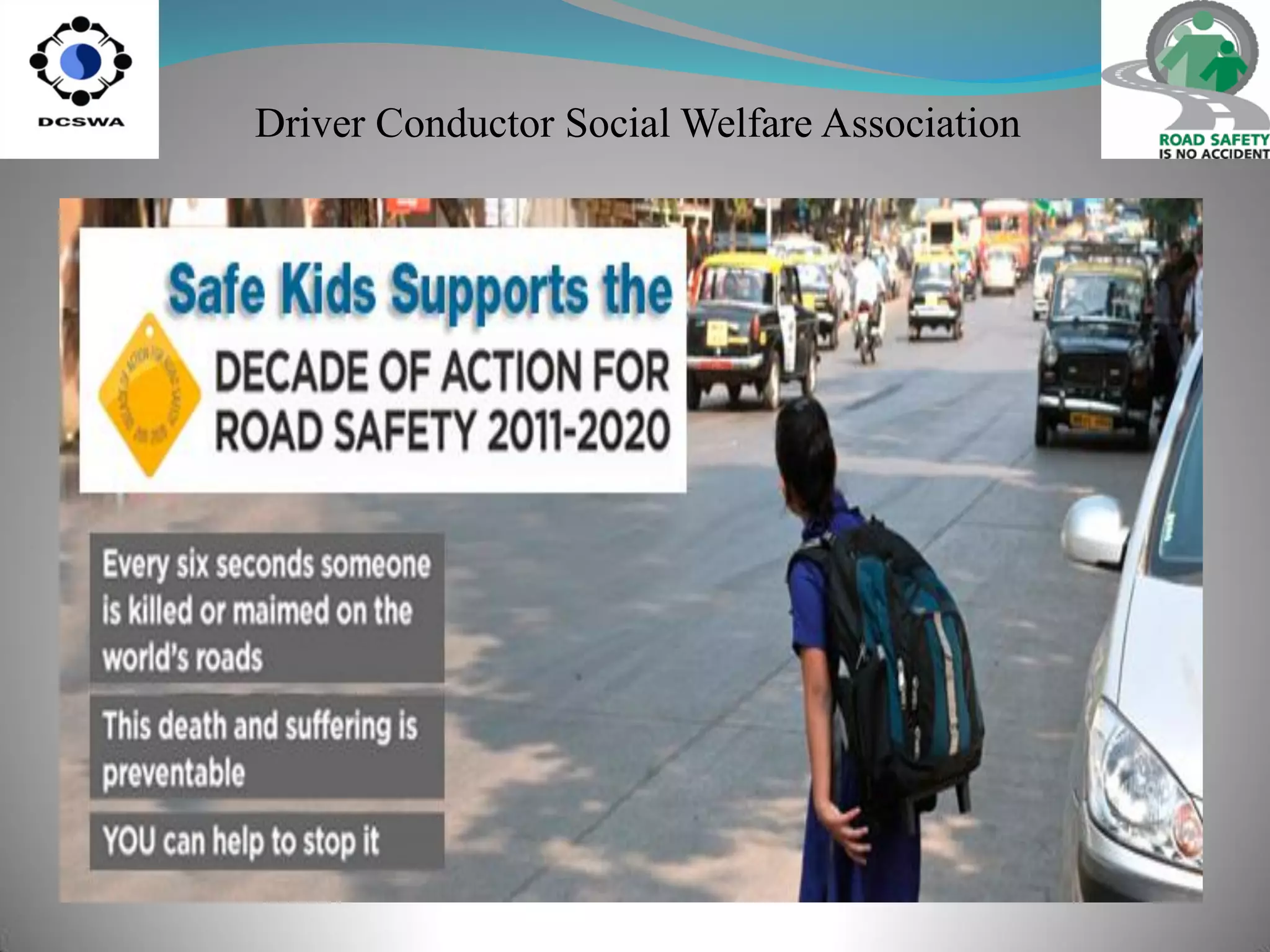 Road safety for school childrens by DCSWA | PDF