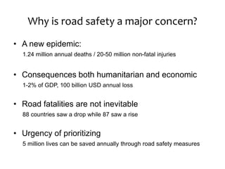 Road safety - Realities & Challenges | PPTX