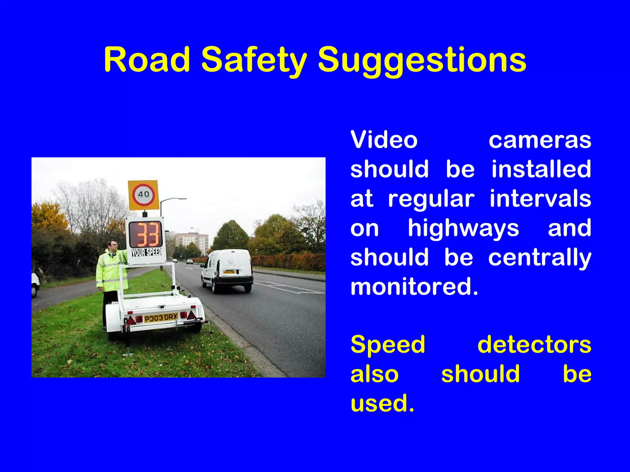 Road Safety Presentation | PDF