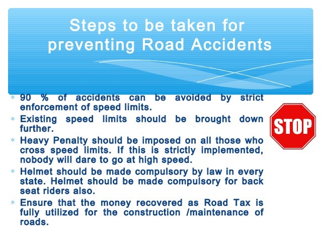 Road safety presentation(PPT) by Faisal