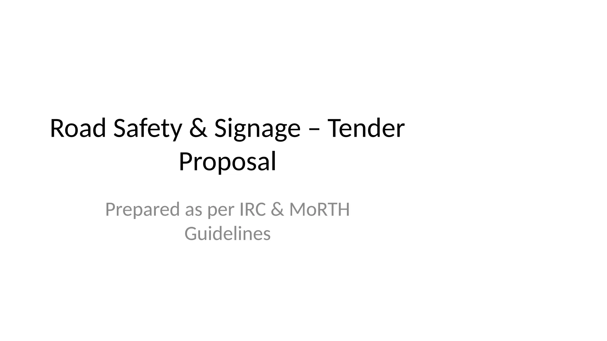 Road_Safety_Tender_Presentation and description .pptx