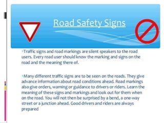 ROAD SAFTY | PPT