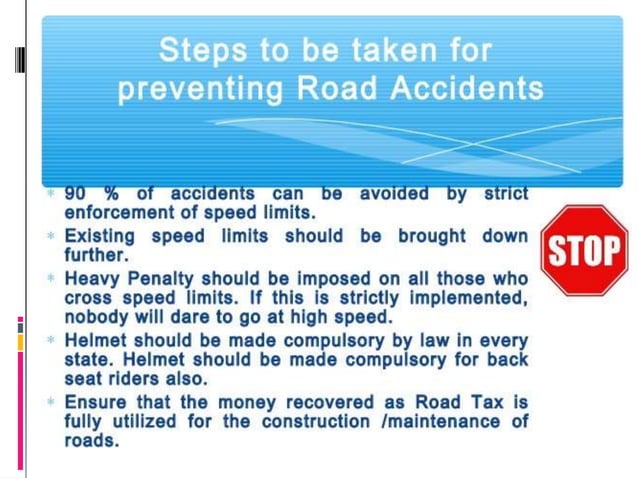 ROAD SAFTY | PPT