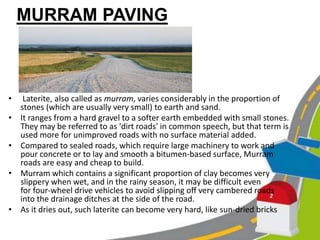 Roads & Pavements | PPTX