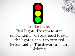 Roads And Safety Signs Grade 6 Powerpoint | PPTX