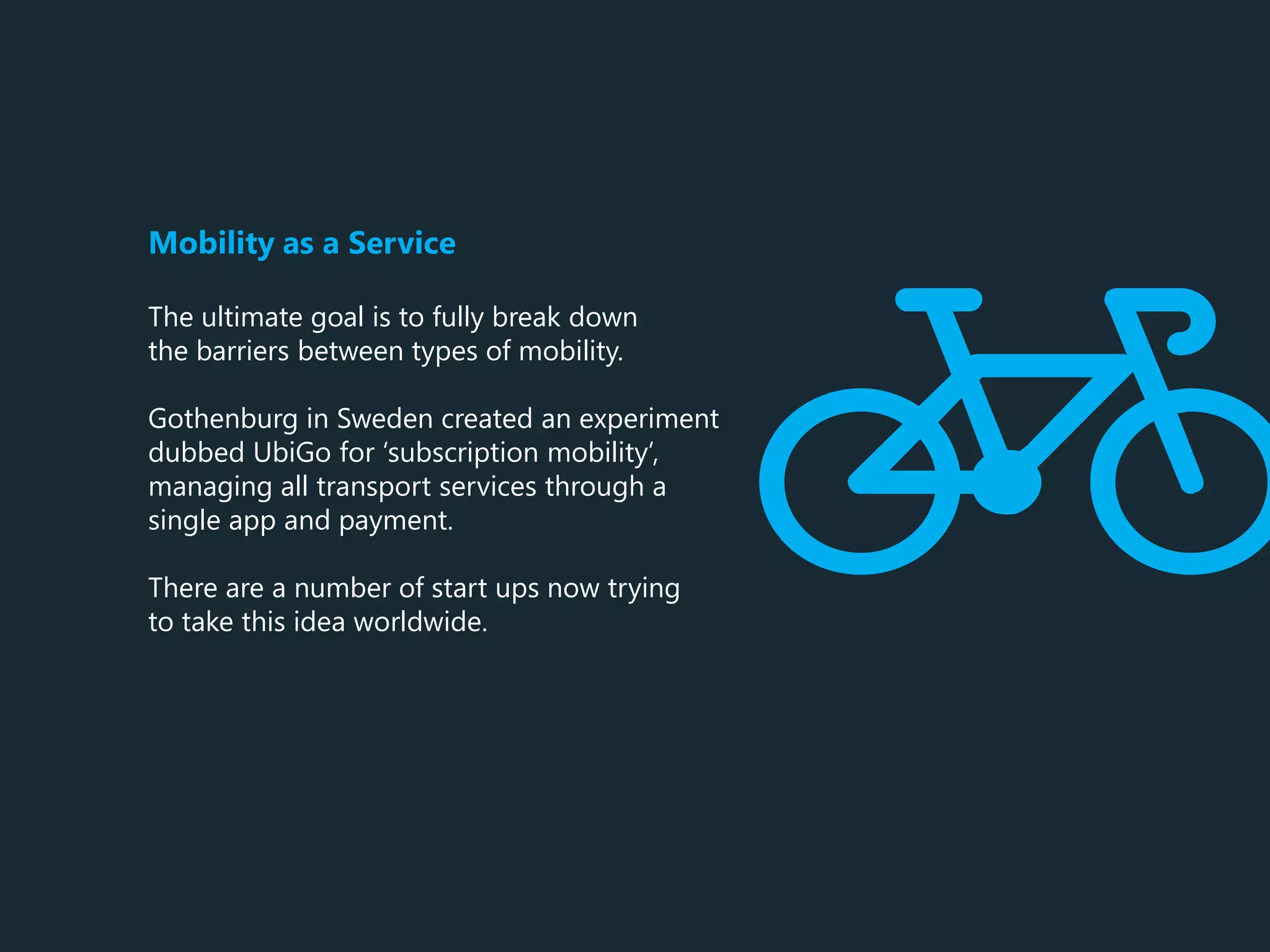 Mobility, our interconnected world, and ITS | PPTX