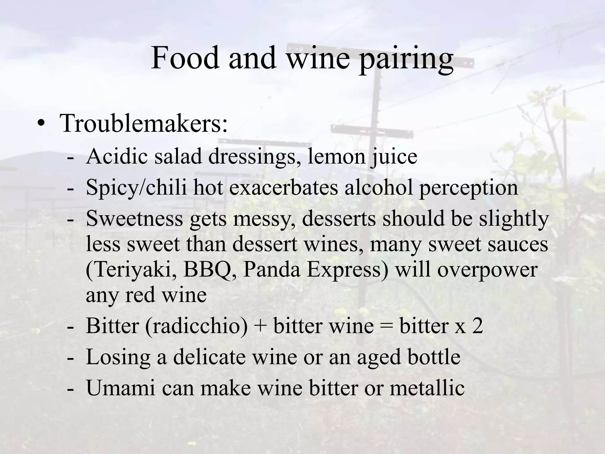 Intro to Wine Tasting and Winemaking Seminar | PPTX