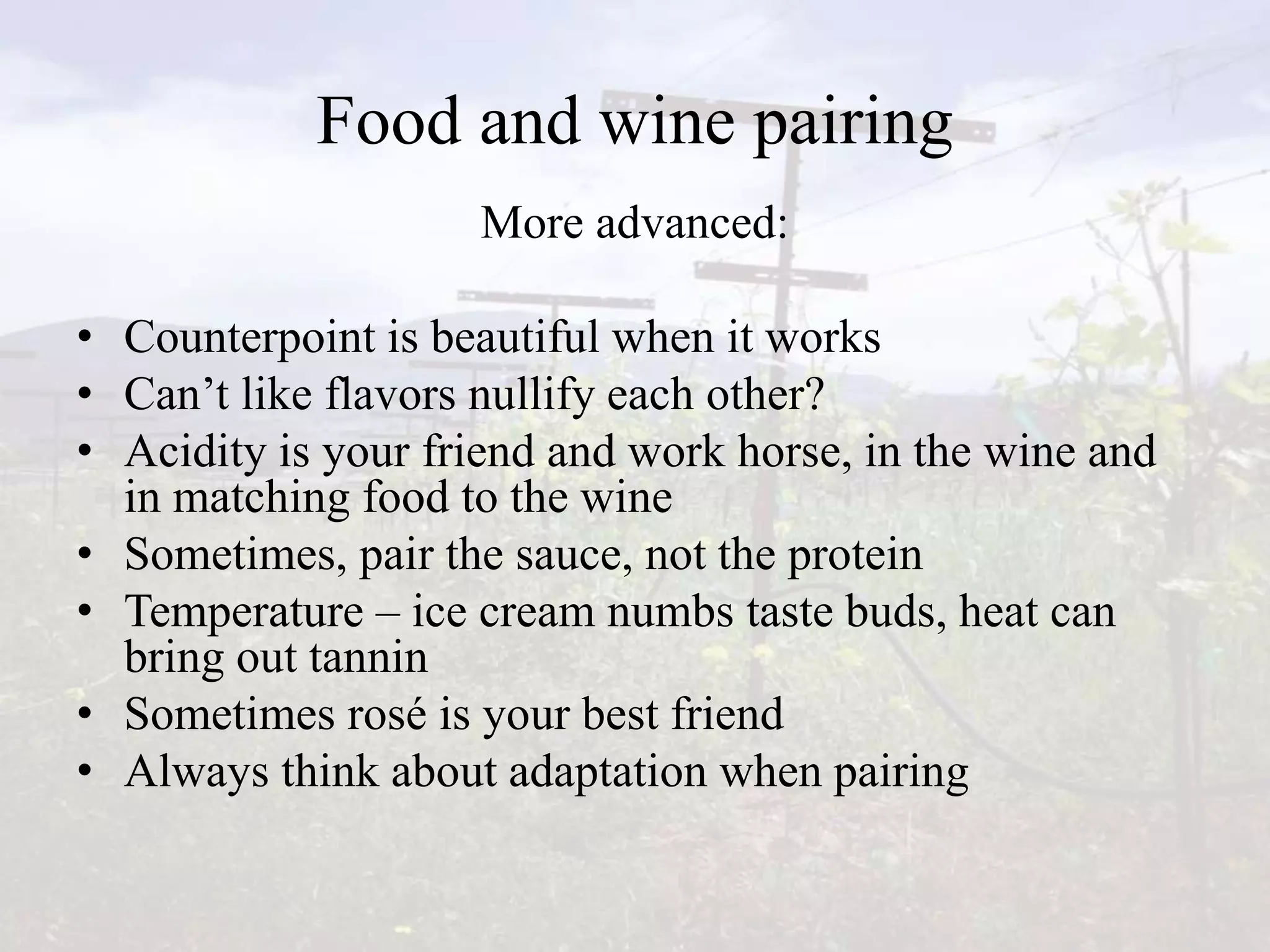 Intro to Wine Tasting and Winemaking Seminar | PPTX