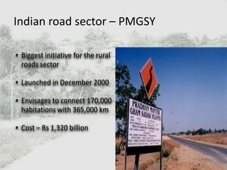 Road sector in India | PPTX