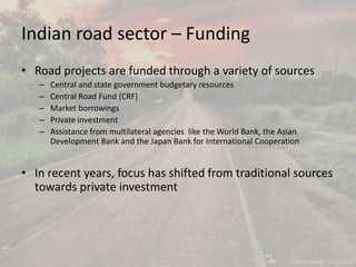 Road sector in India | PPTX