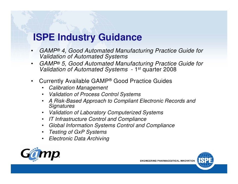ISPE: A Catalyst for Change
