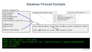 Database Security Threats - MariaDB Security Best Practices | PDF | Operating Systems | Computer ...