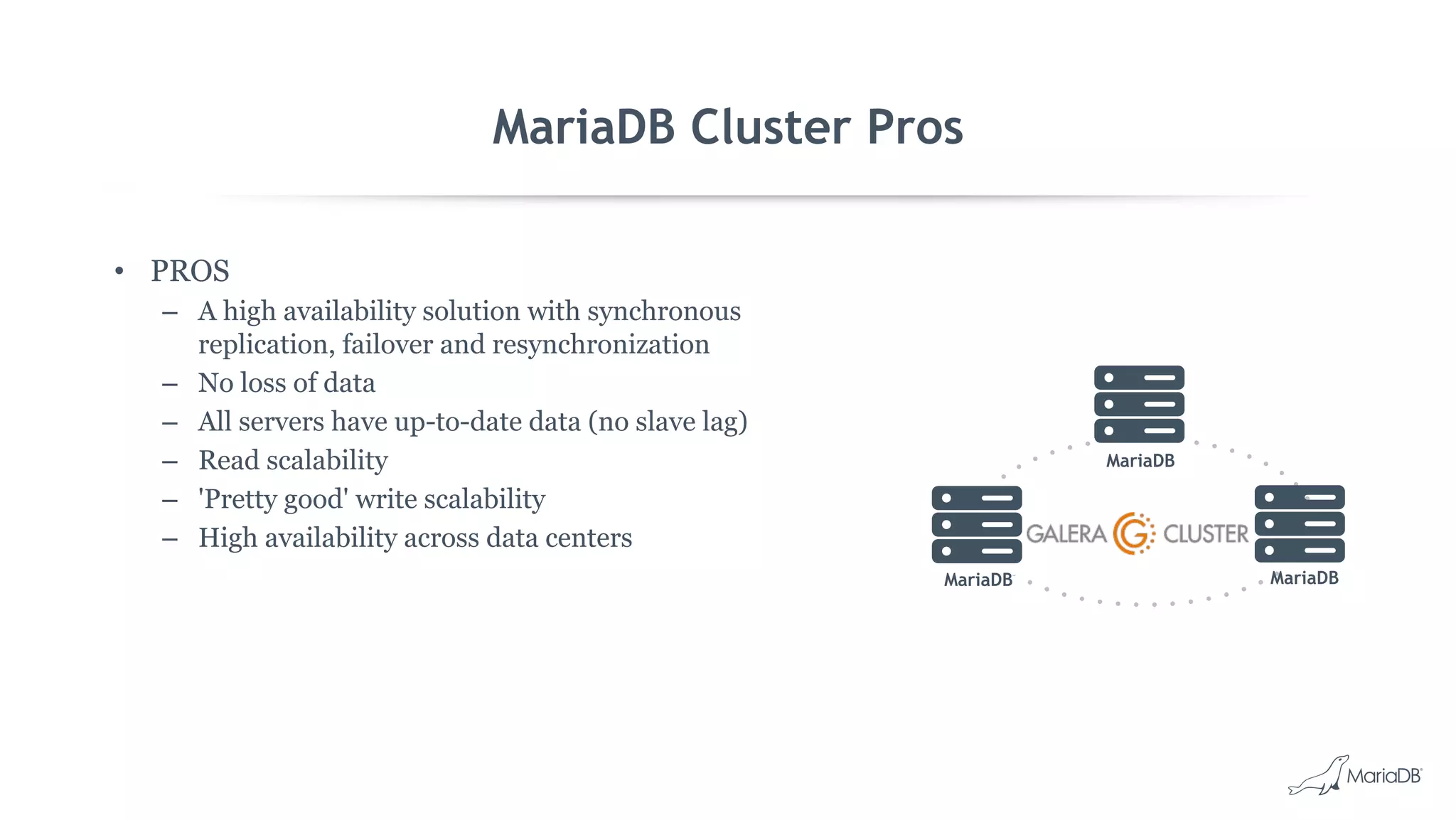 Best Practice for Achieving High Availability in MariaDB | PDF | Databases | Computer Software ...