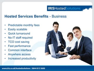 IRIS Hosted Solutions | PPT