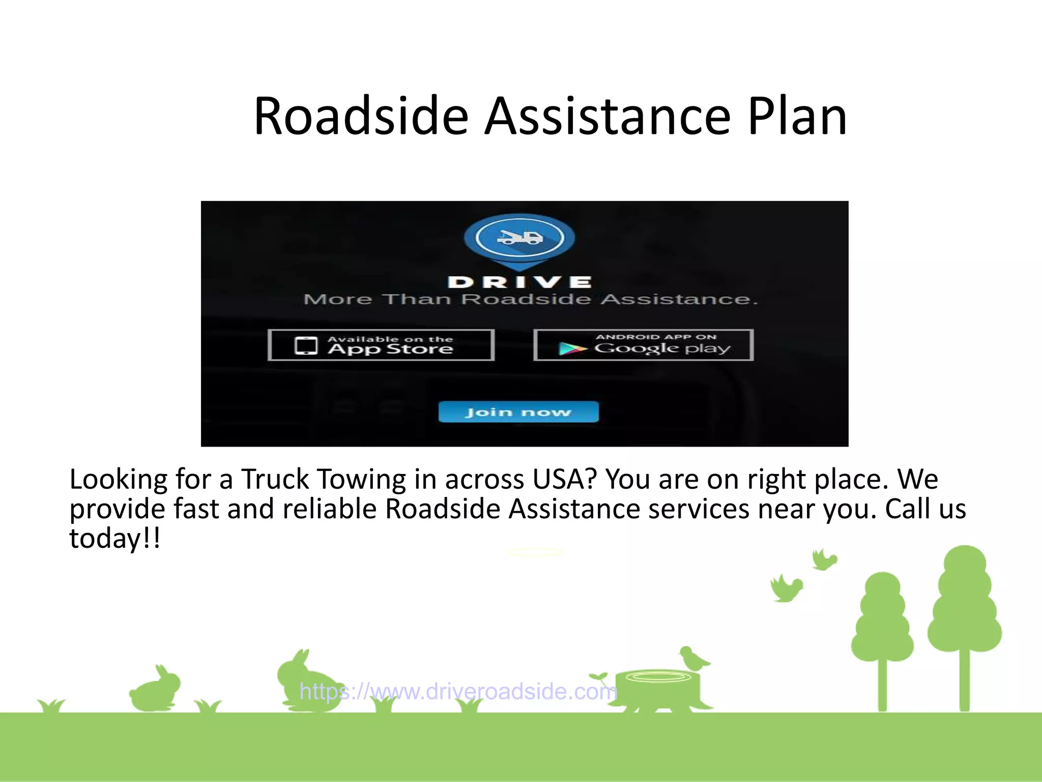 Roadside Assistance Plan | PPT