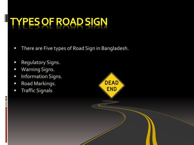 Road signs are important | PPTX
