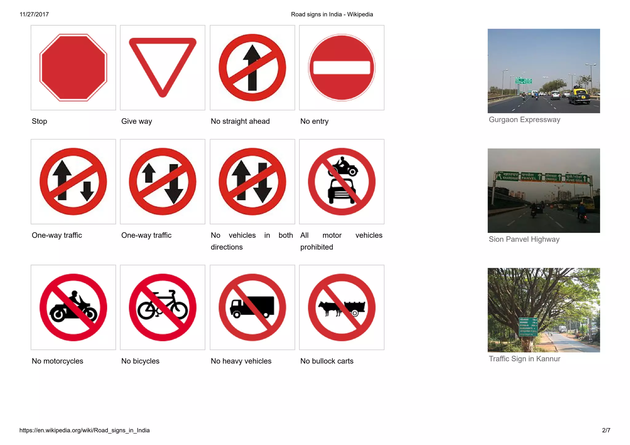 Road signs in india | PDF