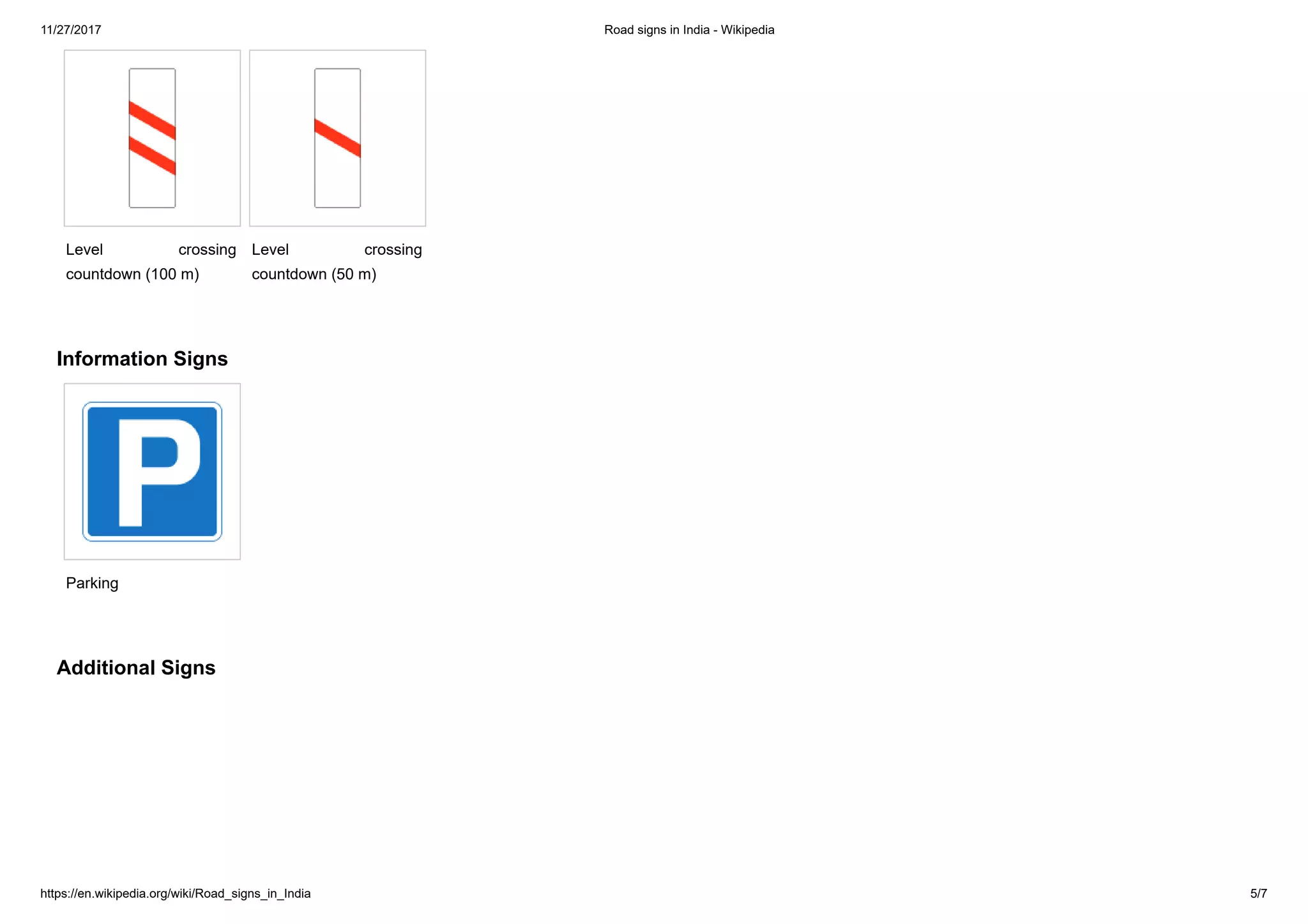Road signs in india | PDF