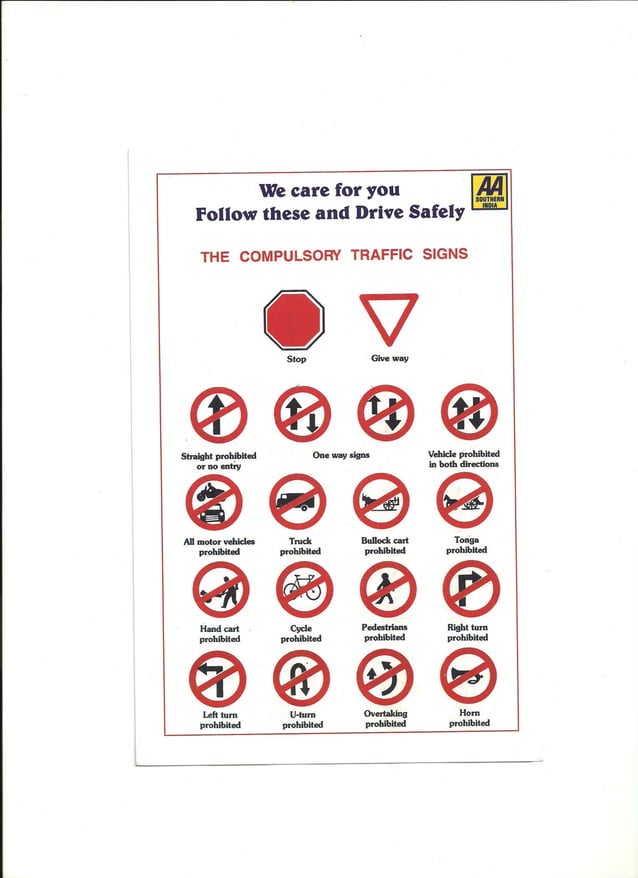 Road signs in india | PDF