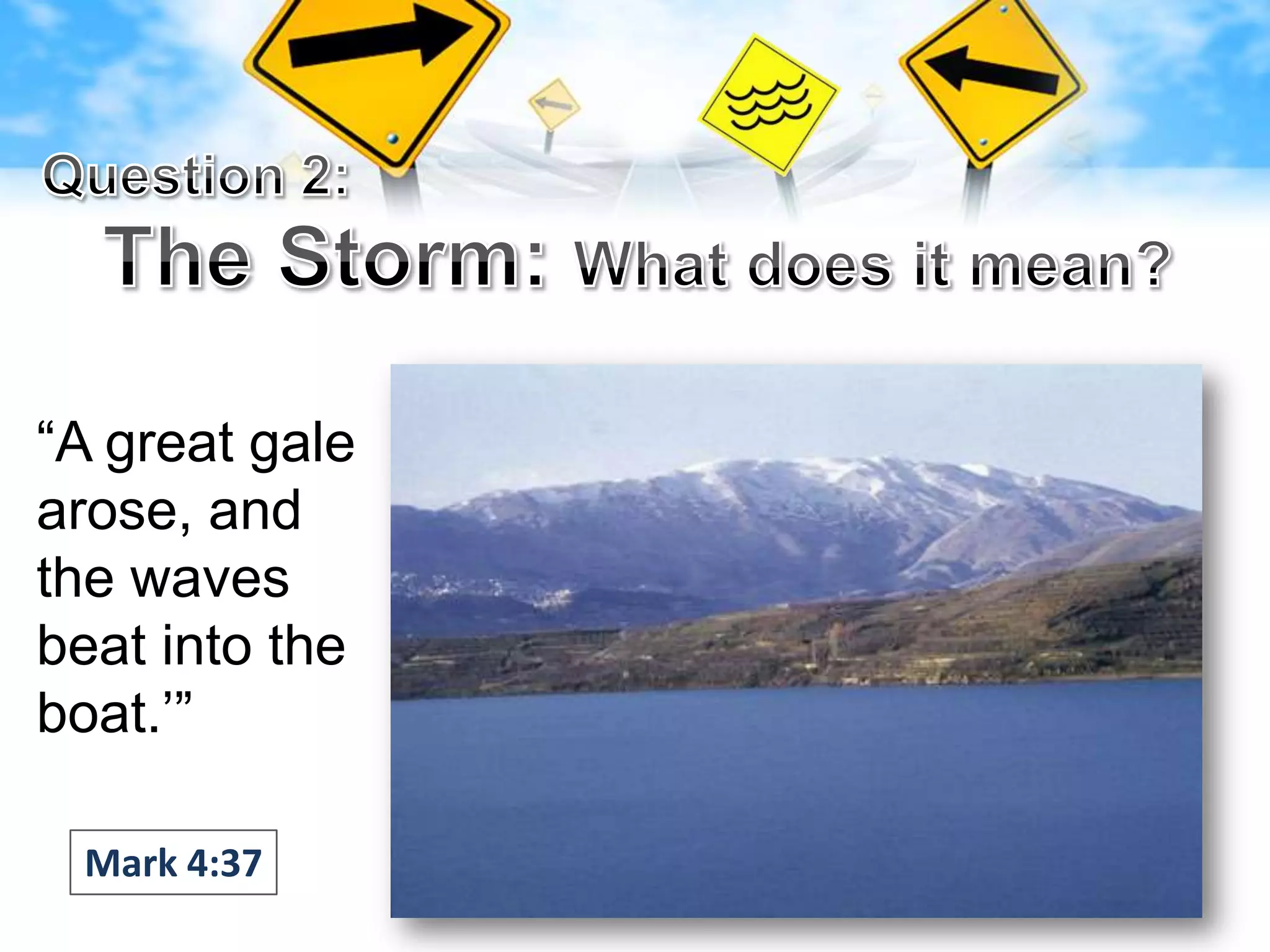 Road signs to the cross - Storm | PPT