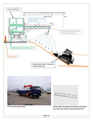 Road Slope Erosion: Preventive & Corrective Solutions by Envirotac | PDF