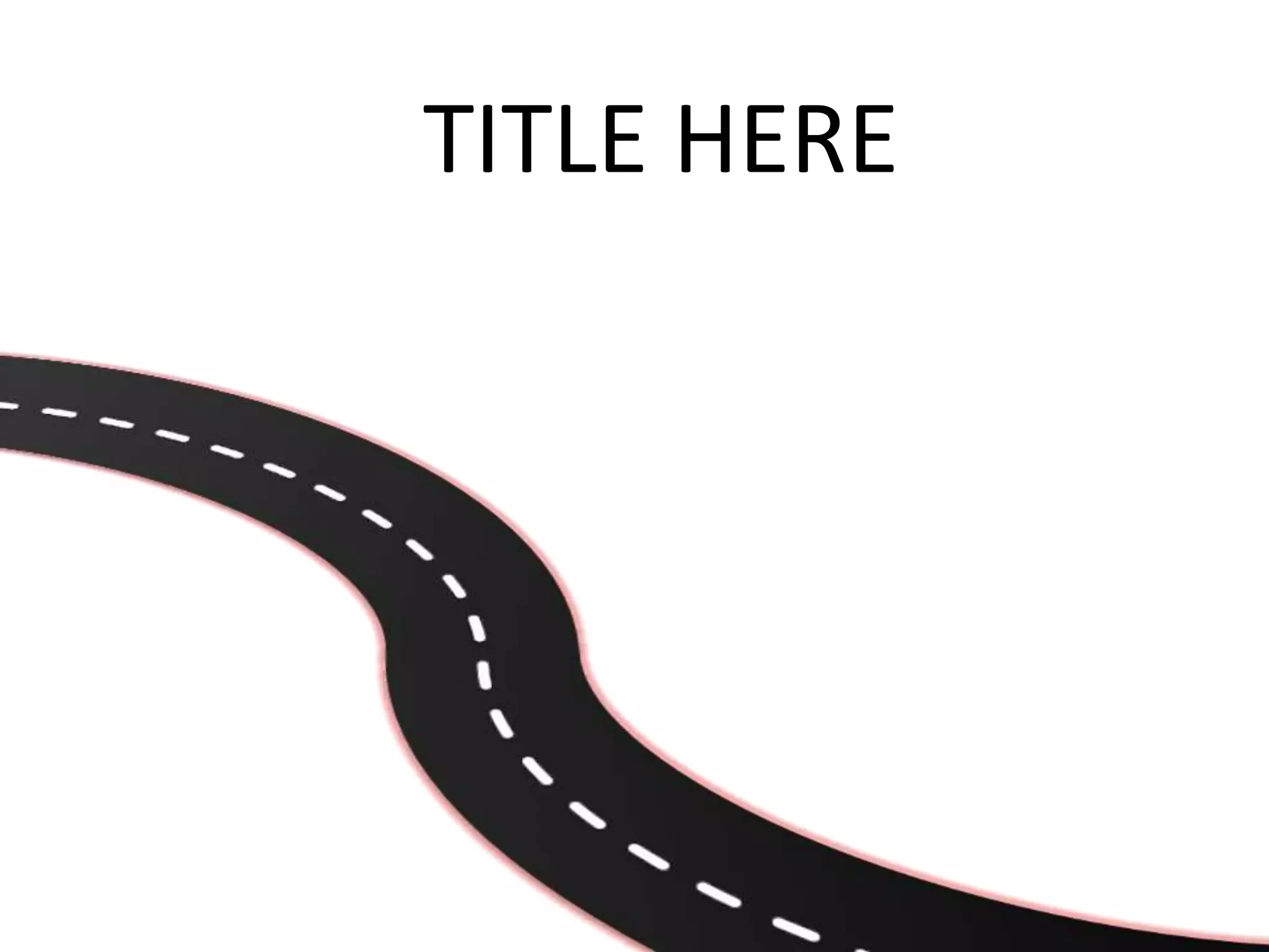 Road or pathway template | PPT