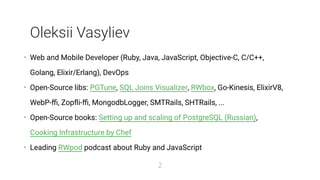 Road to A/B testing - Alexey Vasiliev (ENG) | Ruby Meditation 25 | PPT