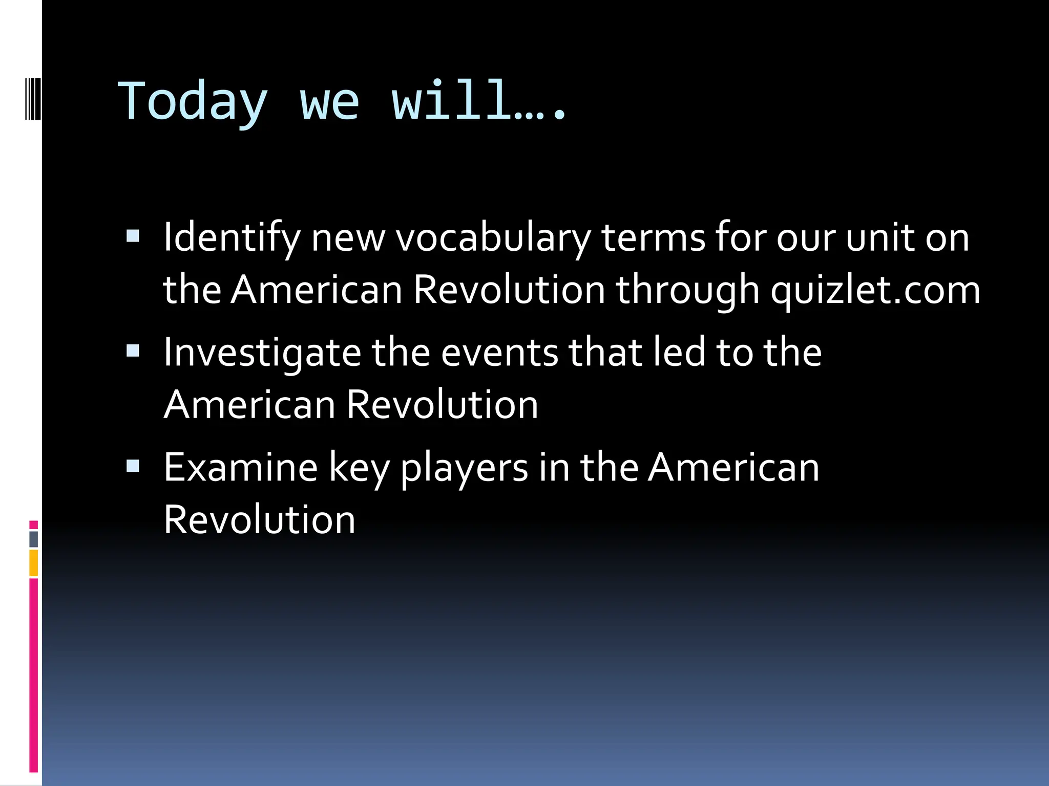 road to american revolution | PPTX