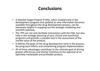 Road to commercial success –the target product profile basics part 1 ...