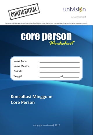 Road to core person | PDF