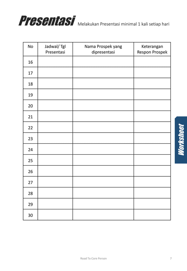 Road to core person | PDF