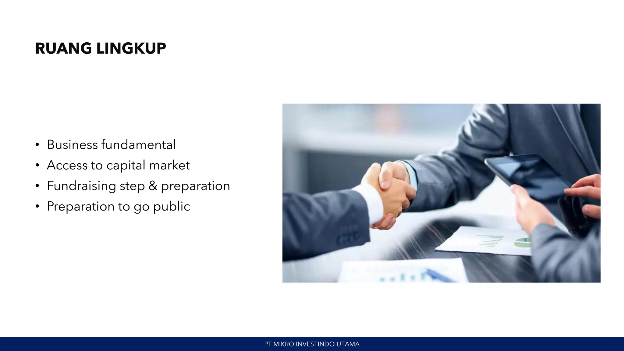 Road To IPO - proposal update 08042022.pdf | Business Accounting & Finance | Business