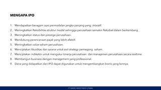 Road To IPO - proposal update 08042022.pdf | Business Accounting & Finance | Business