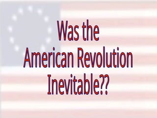 Path to Independence: The Coming Revolution | PPT