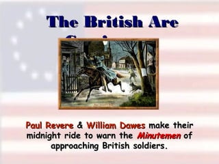 Ch 2 Sec 2 - Uniting For Independence | PPT